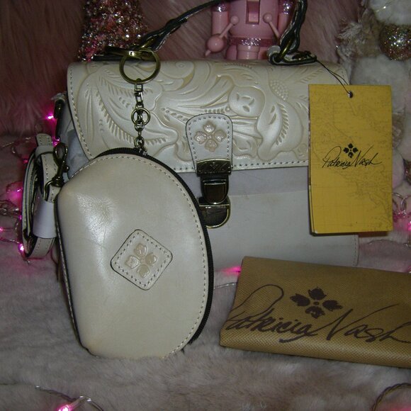 Patricia Nash | Bags | Patricia Nash Castile Baguetta Small Satchel Bag ...